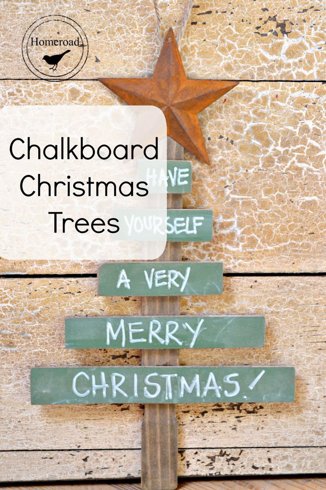 Chalkboard Christmas Tree