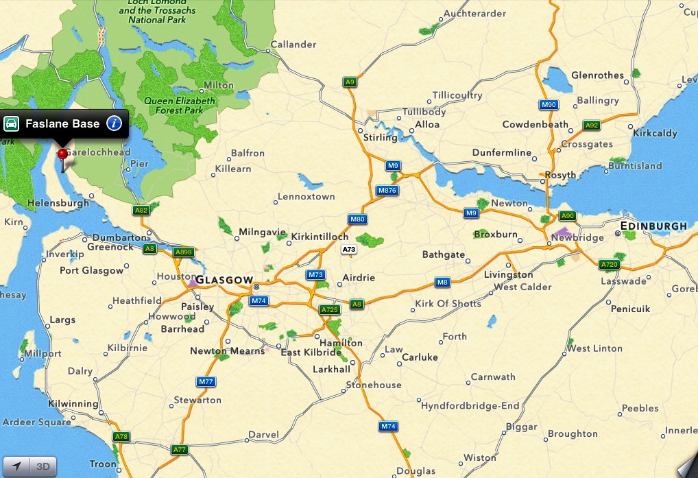 Gobha-Uisge ri Plubraich: Trident Bases: UK MoD Plan to Annex Scottish ...