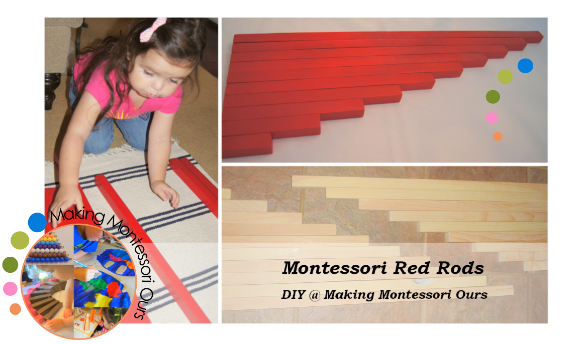 DIY Montessori Numbered Rods & FREE Printable Cut List - "Making ...