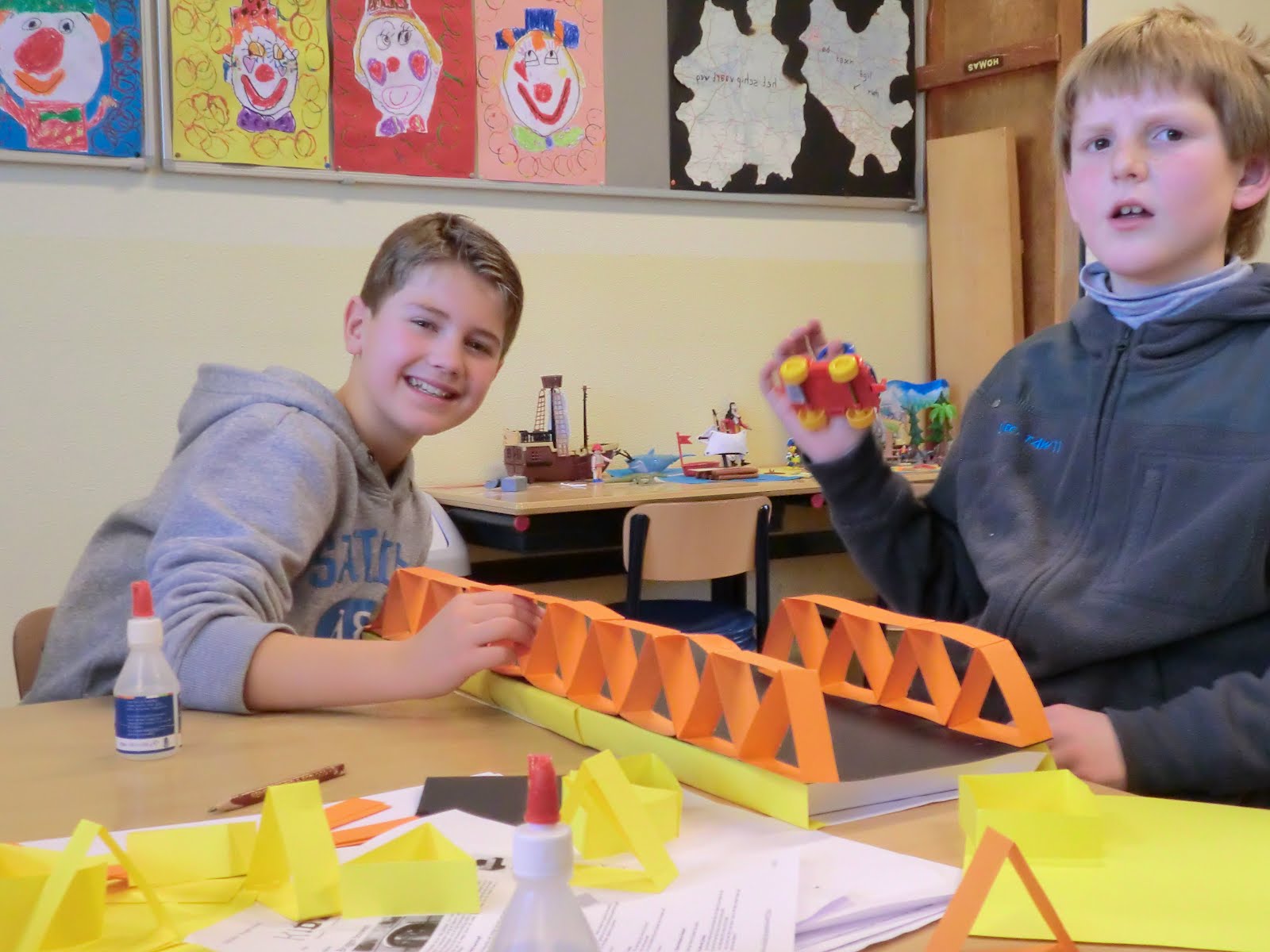 Hanzeblog: Workshop: Brug bouwen met basisschool De Achterberg