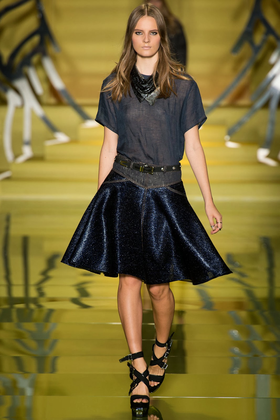 versace s/s 14 milan | visual optimism; fashion editorials, shows ...