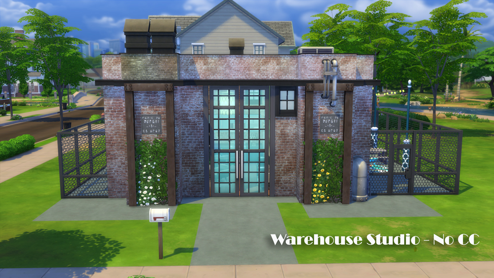 Athsndwords Sims 4 Designs: Warehouse Studio: Custom Content vs Sims 4 ...
