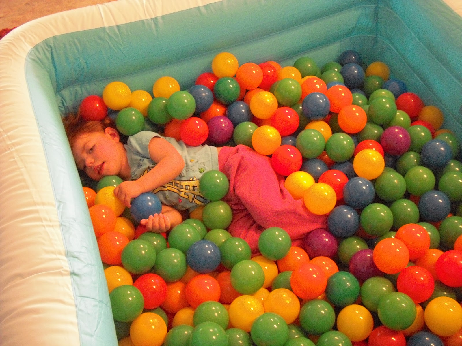 Beck Family Blessings: Ball pit!