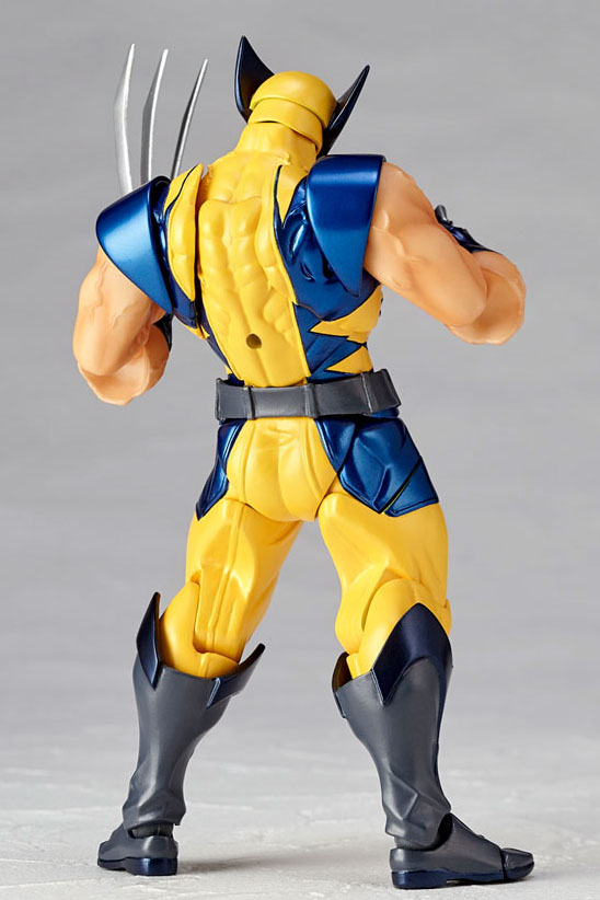 toyhaven: Kaiyodo Revoltech Wolverine 6-inch tall action figure with X ...