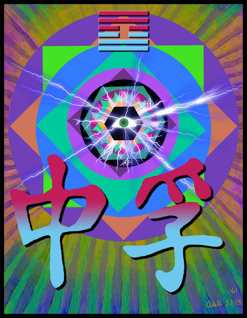 KHRESTÉRION: I Ching - Hexagrama 61: Chung Fu - Verdade Interior