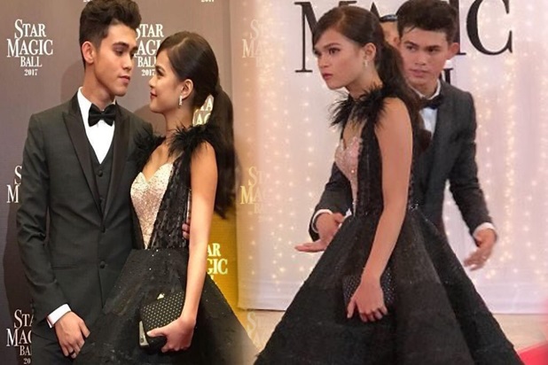 Maris Racal makes fun of her own photo at Star Magic Ball | AumanTalks