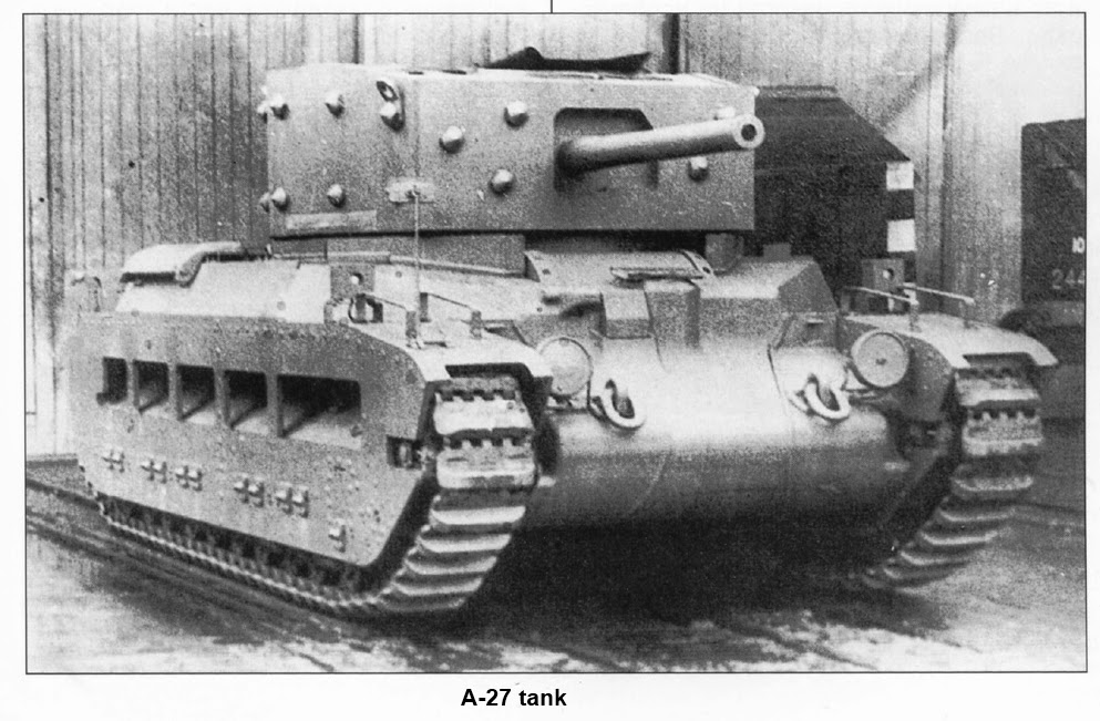 Allied Tanks And Combat Vehicles Of World War II A27 Type Turret On A allied-tanks-and-combat-vehicles-of-world-war-ii-a27-type-turret-on-a