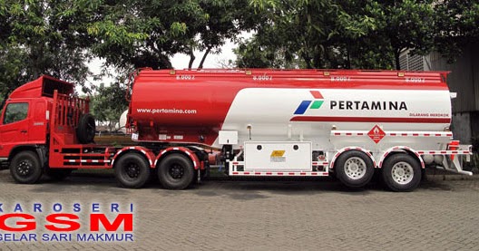 TANGKI PERTAMINA 32.000 LITER ~ KAROSERI GSM