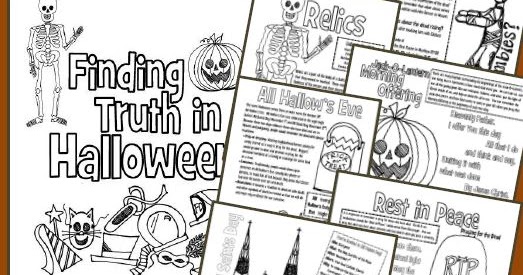 Look to Him and be Radiant: Celebrate & Learn: Halloween, All Saints ...