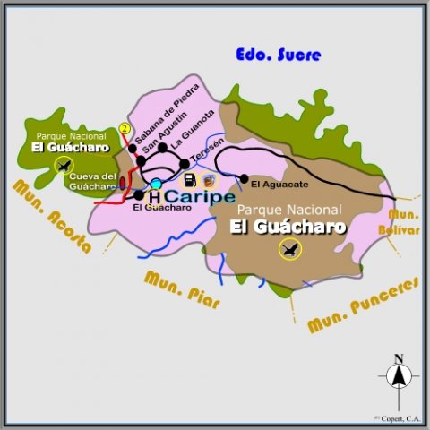 LOS TRIBUTOS EN EL MUNICIPIO CARIPE: DIVISION POLITICO - ADMINISTRATIVA