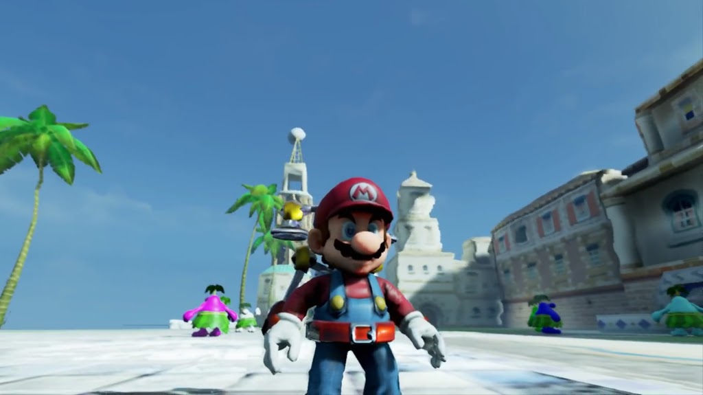 Fã recria a Isle Delfino de Super Mario Sunshine usando os recursos da ...