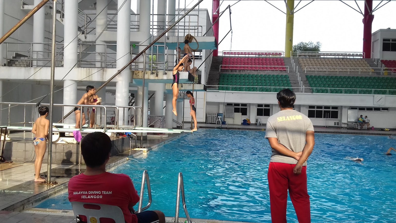 USPTN SELANGOR: PEMANTAUAN PUSAT LATIHAN SUKAN TERJUN