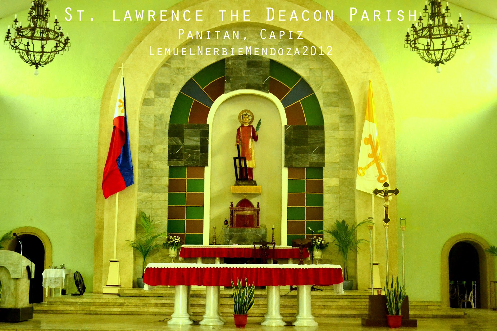 Iglesias de las Filipinas: PANITAN, Capiz: St. Lawrence the Deacon Parish