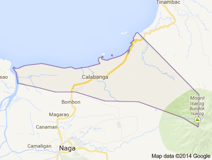 Calabanga Community: Where in the map??
