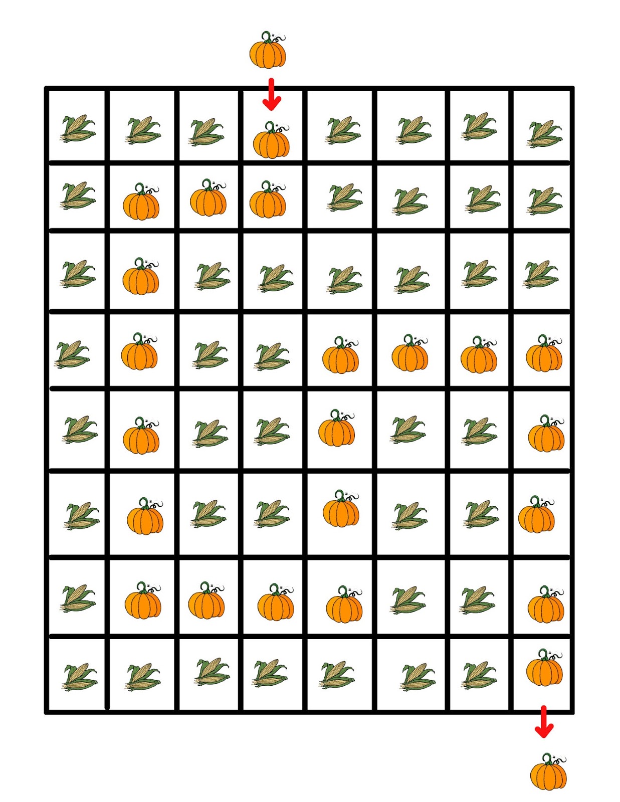 {FREE} Preschool Pumpkin Mazes | Preschool Powol Packets