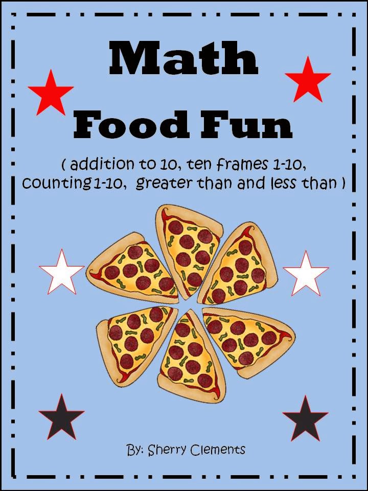 Dr. Clements' Kindergarten : Math Food Fun FREEBIE SAMPLE (addition to ...