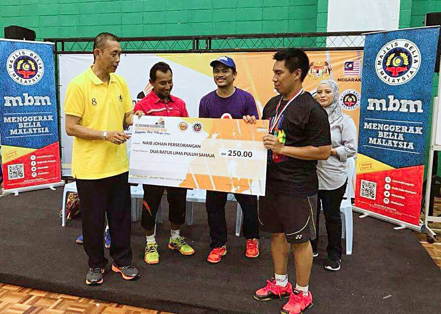 Nusa Mahsuri BC: Datuk Misbun Sidek serikan Kejohanan Badminton KBS-MBM