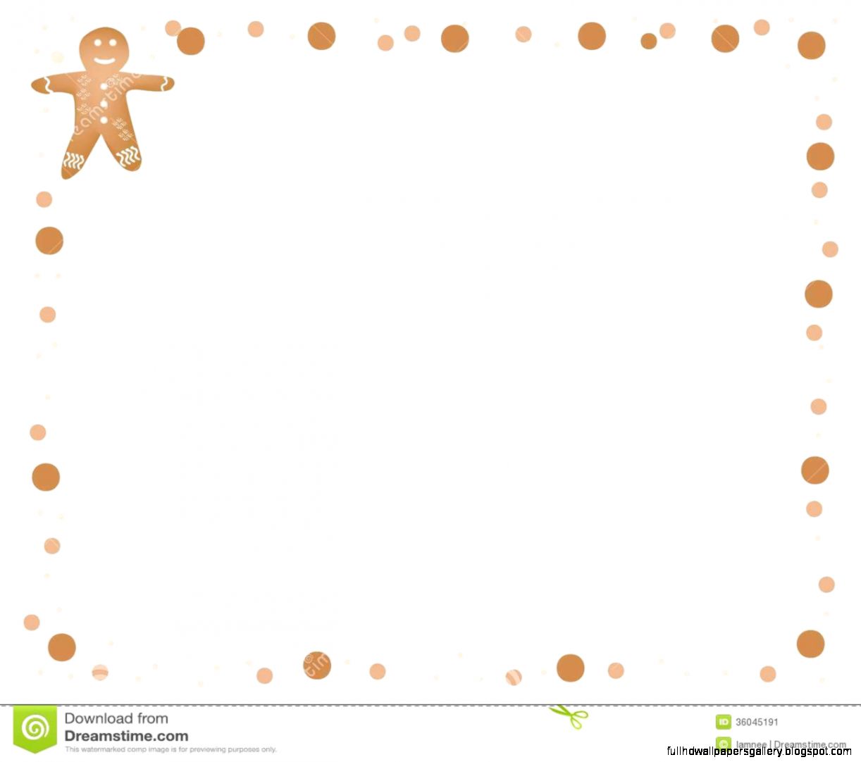 Gingerbread Wallpaper Border | Full HD Wallpapers