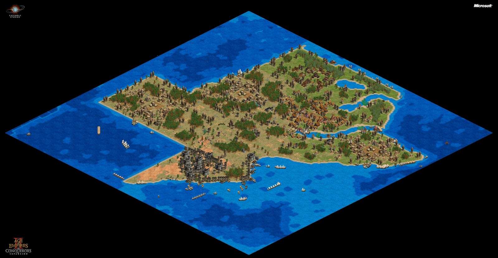 世紀帝國2-征服者入侵-截圖(Age of Empires II: The Conquerors-Screenshots) - 小小整理網站 ...