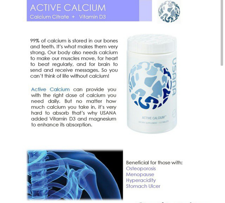 Usana Malaysia Independence Associates (Subang Jaya): Active Calcium ...