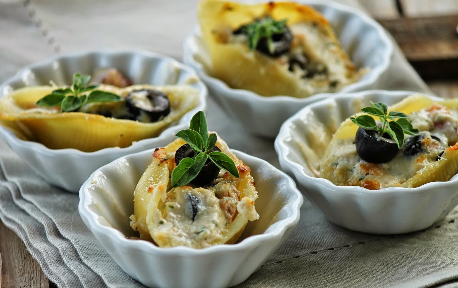 E buon appetito!: Conchas rellenas