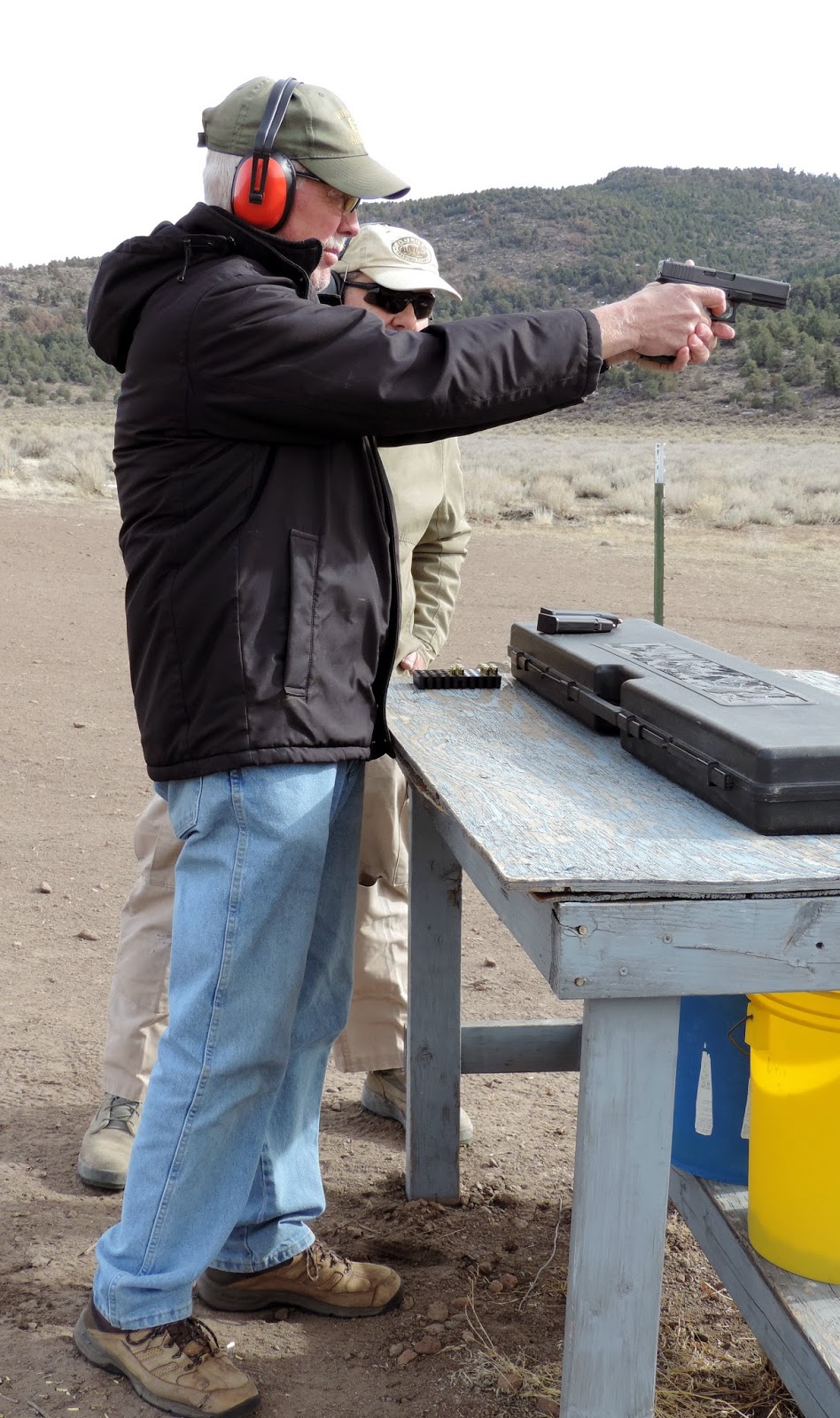 Babbling Brooke Gazette: Tick-tock, let's shoot that Glock!