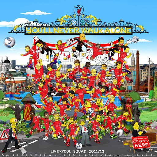 Pic of the day: Liverpool get Simpsons makeover | inside World Soccer