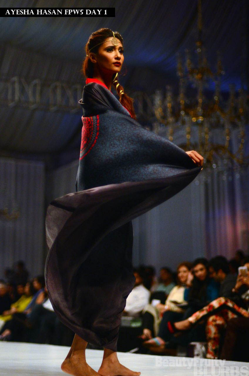 BeautyFruityBlurbs: Picture Diary: Styling Ayesha Hasan's Collection ...