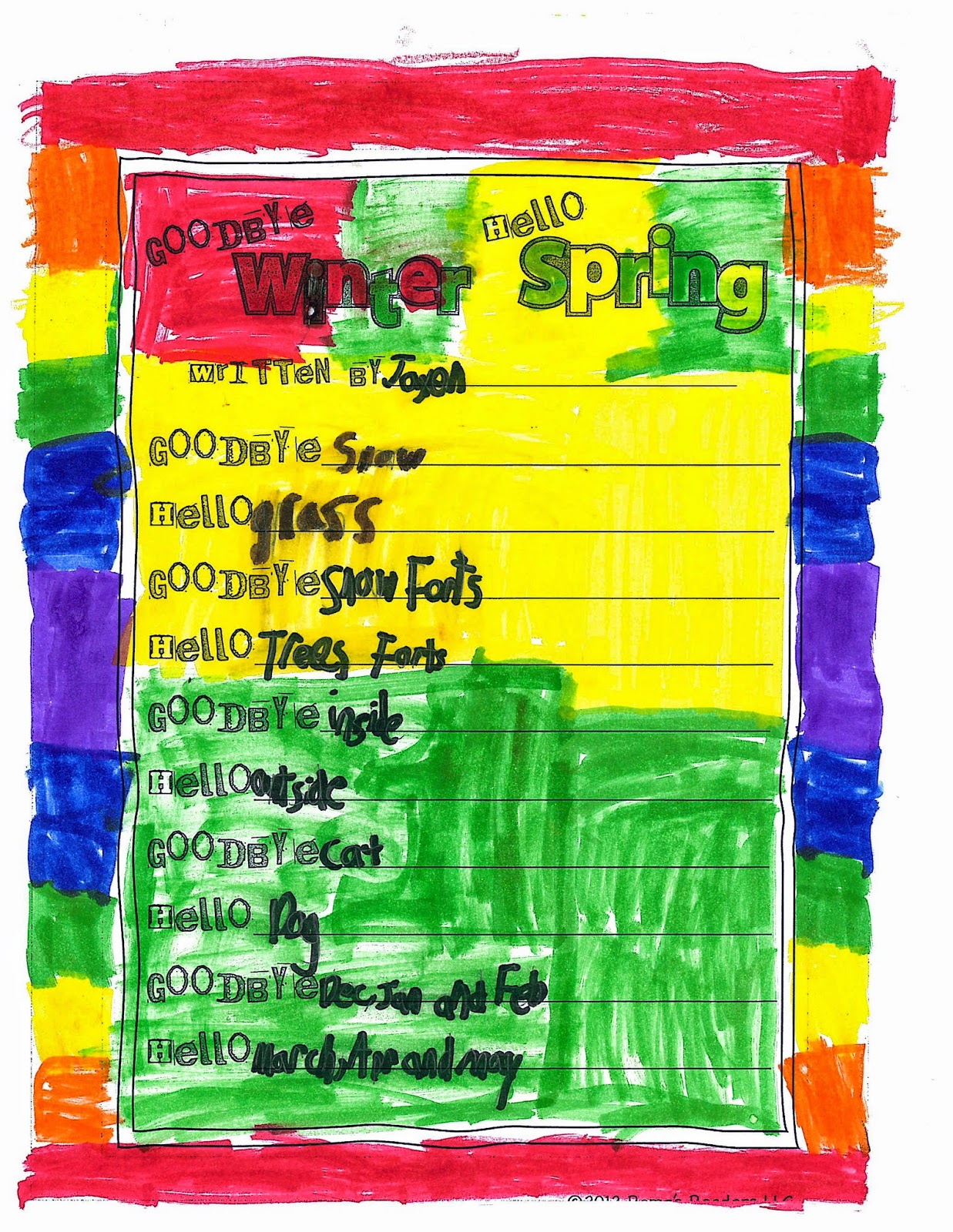 The Passionate Educator: a blog by Mrs. Obach: April 2014