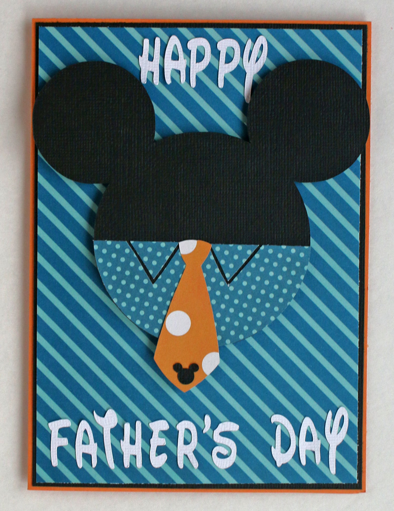 Taylor Stamped: Mickey Father's Day Card