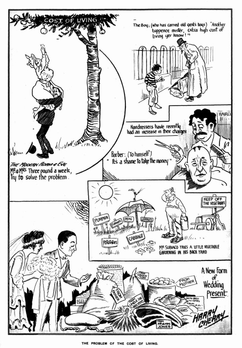 The McWhirters Project: High Cost of Living - Newspaper Cartoons and ...