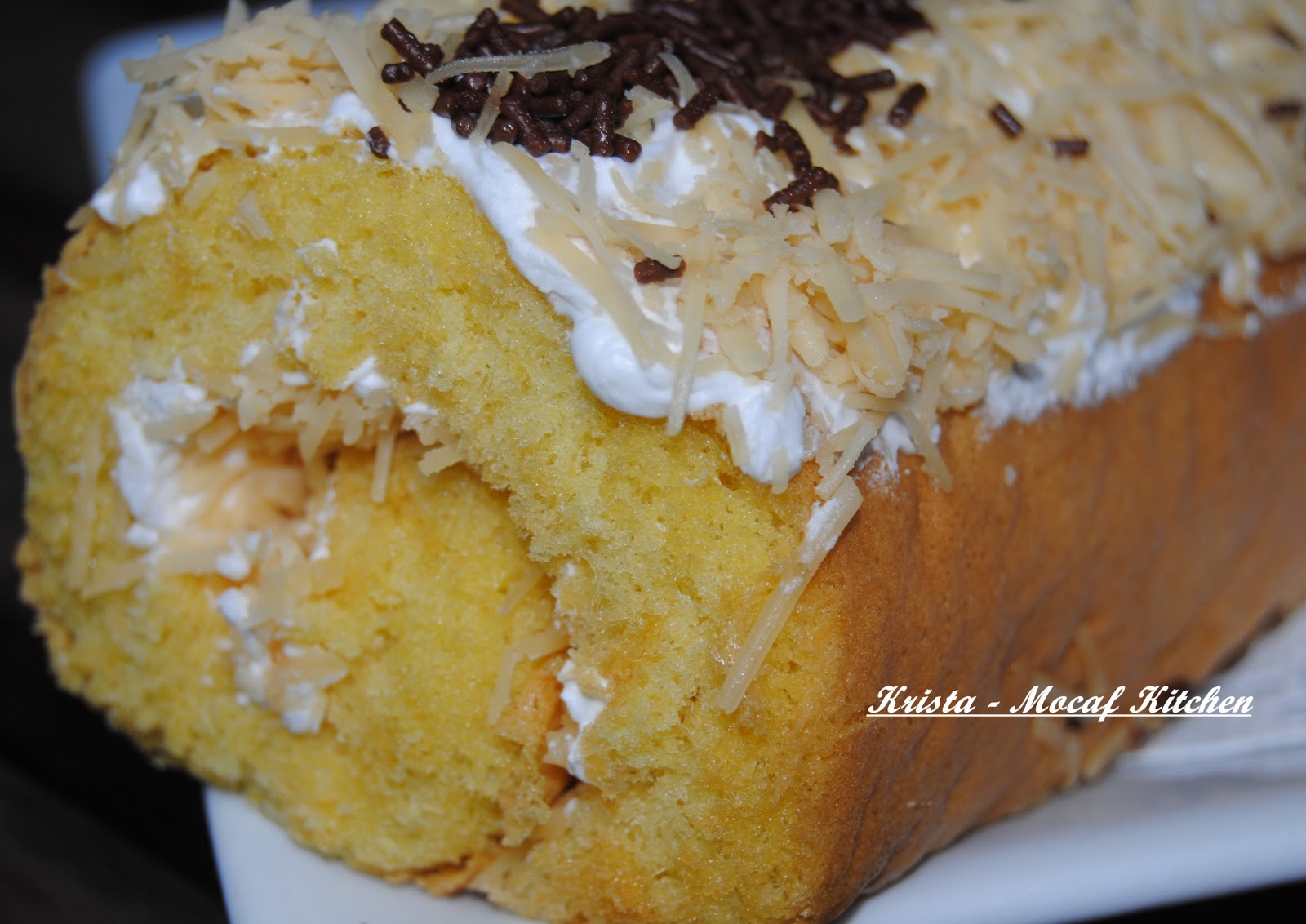 KRISTA MOCAF KITCHEN: Bolu Gulung dari mocaf