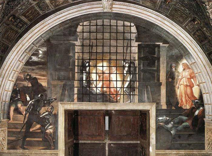 IWUart Italy 2011: The Liberation of St. Peter from Prison, Raphael
