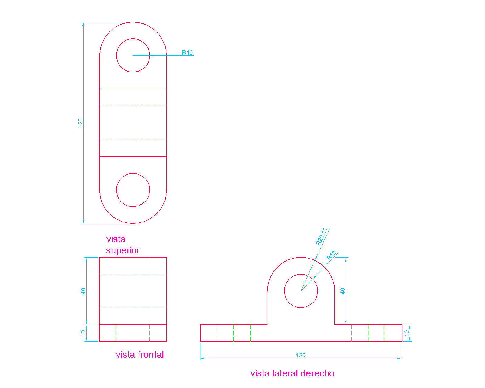 Dibujo asistido por computador: vistas segunda parte..