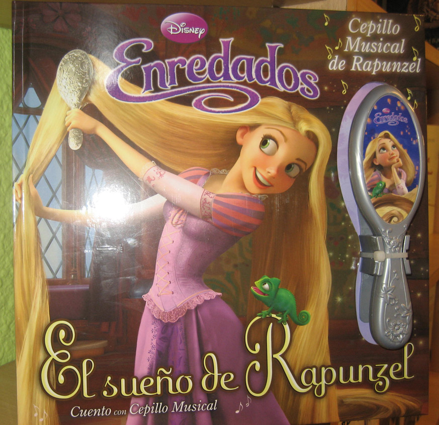 Papelería La Plaza: Enredados: El sueño de Rapunzel. Con cepillo musical