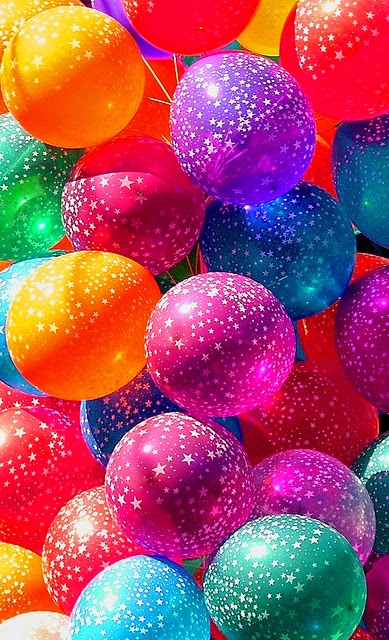 The Colorful White: Colorful Balloons