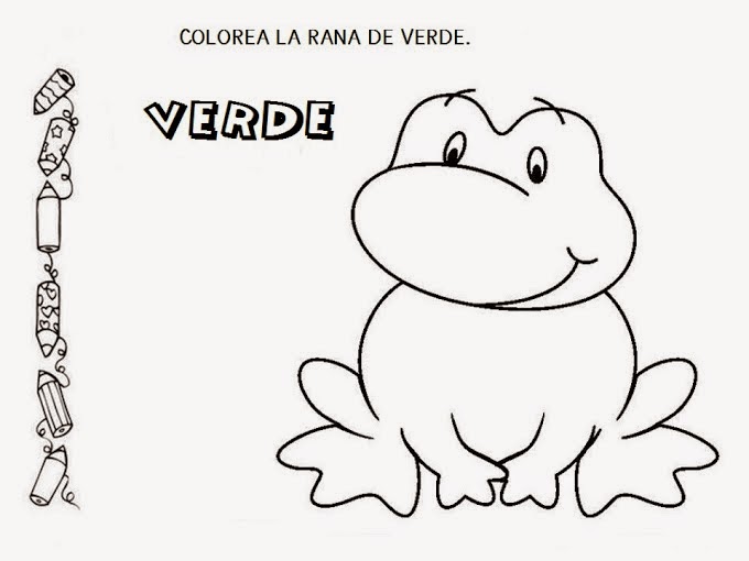 INFANTILES DE ANA V.: LOS COLORES: EL COLOR VERDE