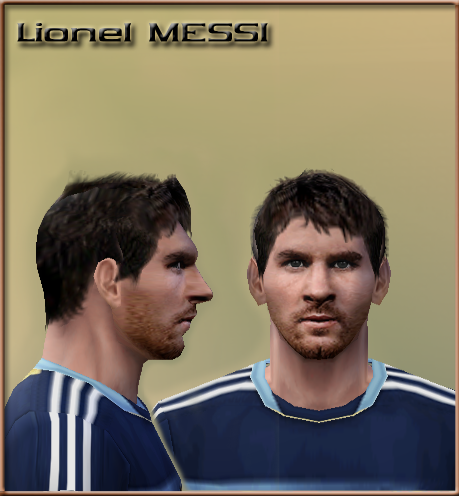Pro Evolution Soccer: Face PES6 Lionel Messi by Minhanh158 - PES 2012