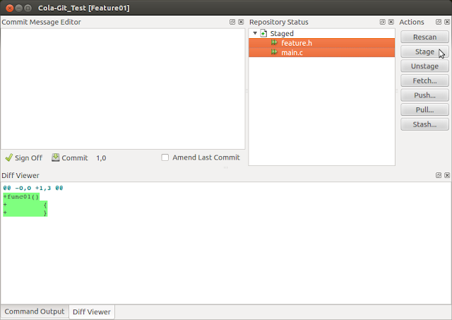 圖解 Git 版本控制: Cola Git GUI (1)