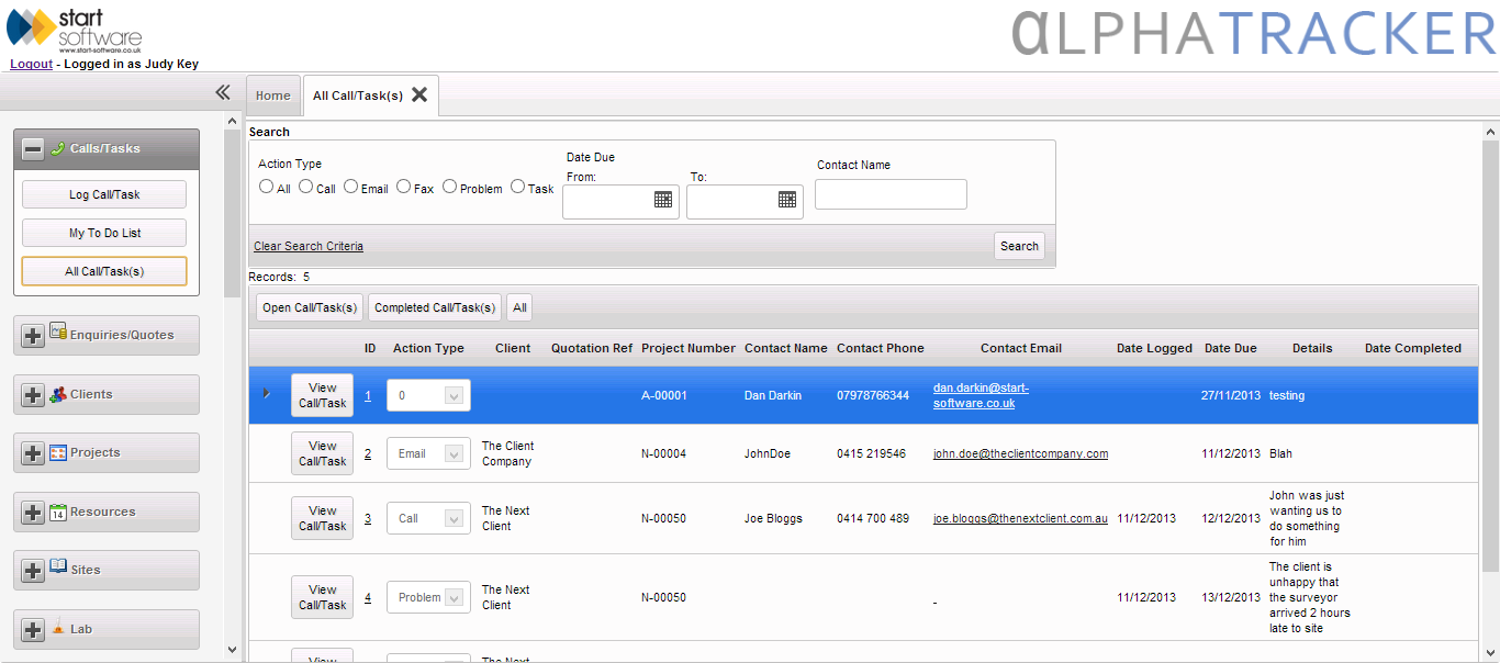 The Start Software blog - Alpha Tracker, Alpha Legal, Alpha Anywhere ...