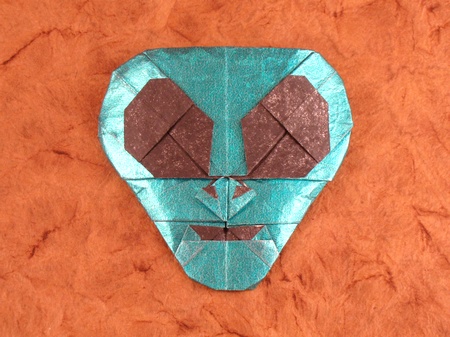 origami Alien Trollip 3D ~ origami instructions art and craft ideas