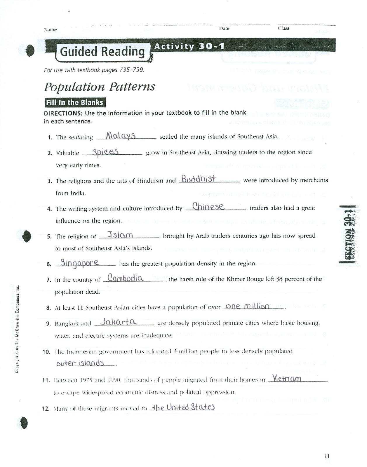 Mr. E's World Geography Page: World Geography 2018 - Chapter 30 ...