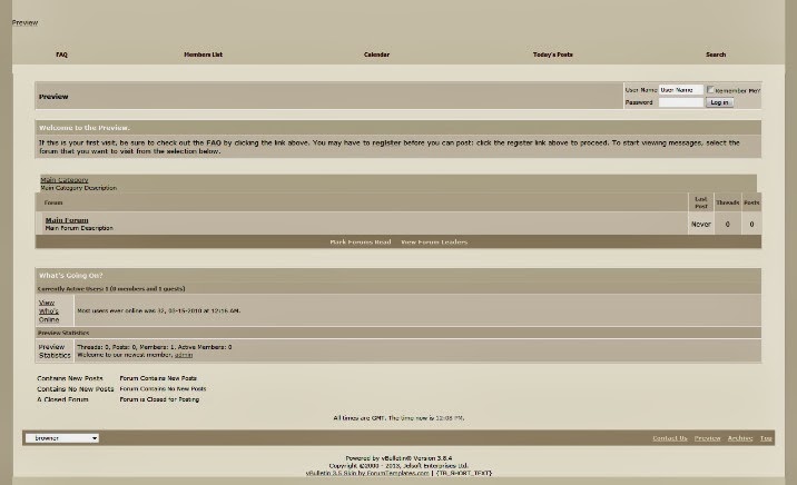 25+ Free and Premium vBulletin Themes - Webprecis