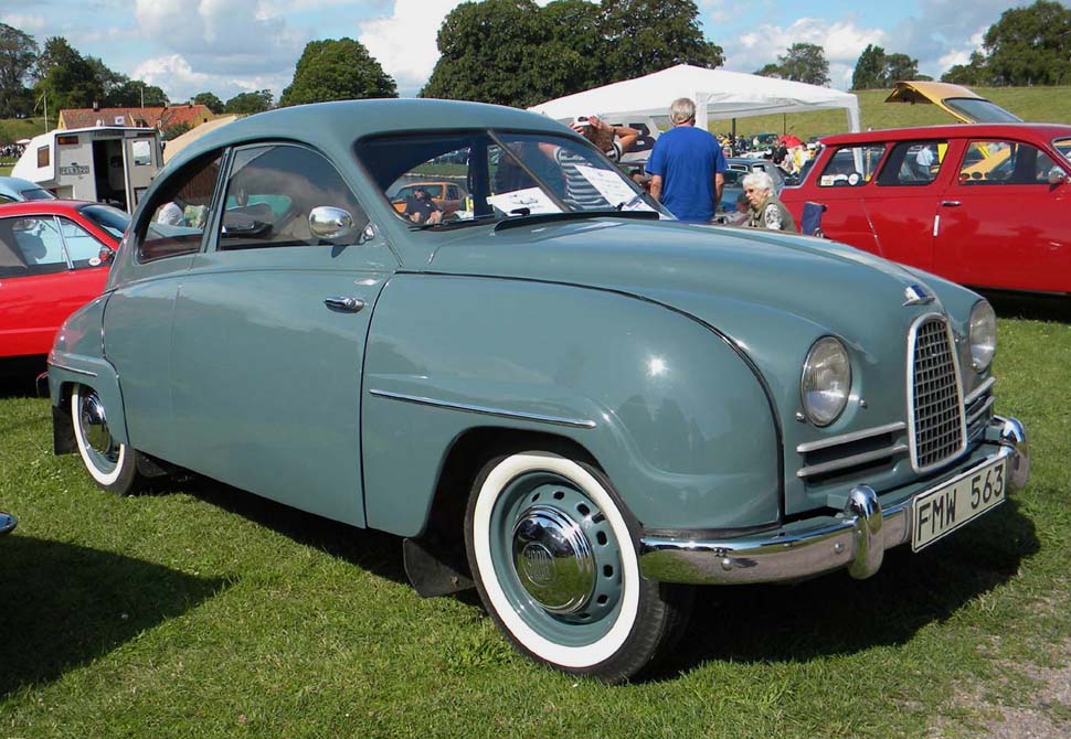 Art Contrarian: Back in Time: Saab 96 Series to the Ur-Saab