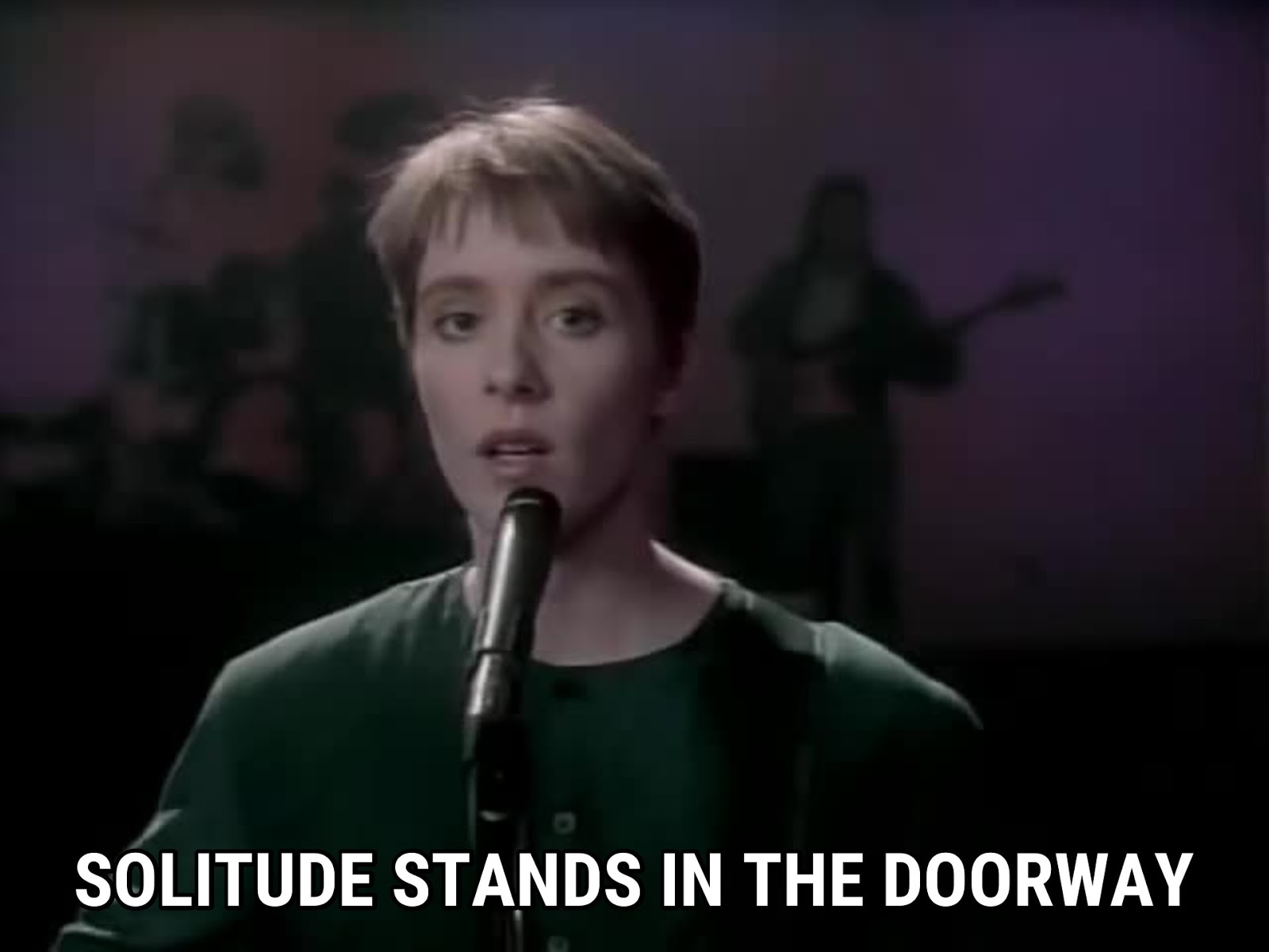 TESTOSTERONA: POCKET SHOW: SUZANNE VEGA SINGS 'SOLITUDE STANDING'