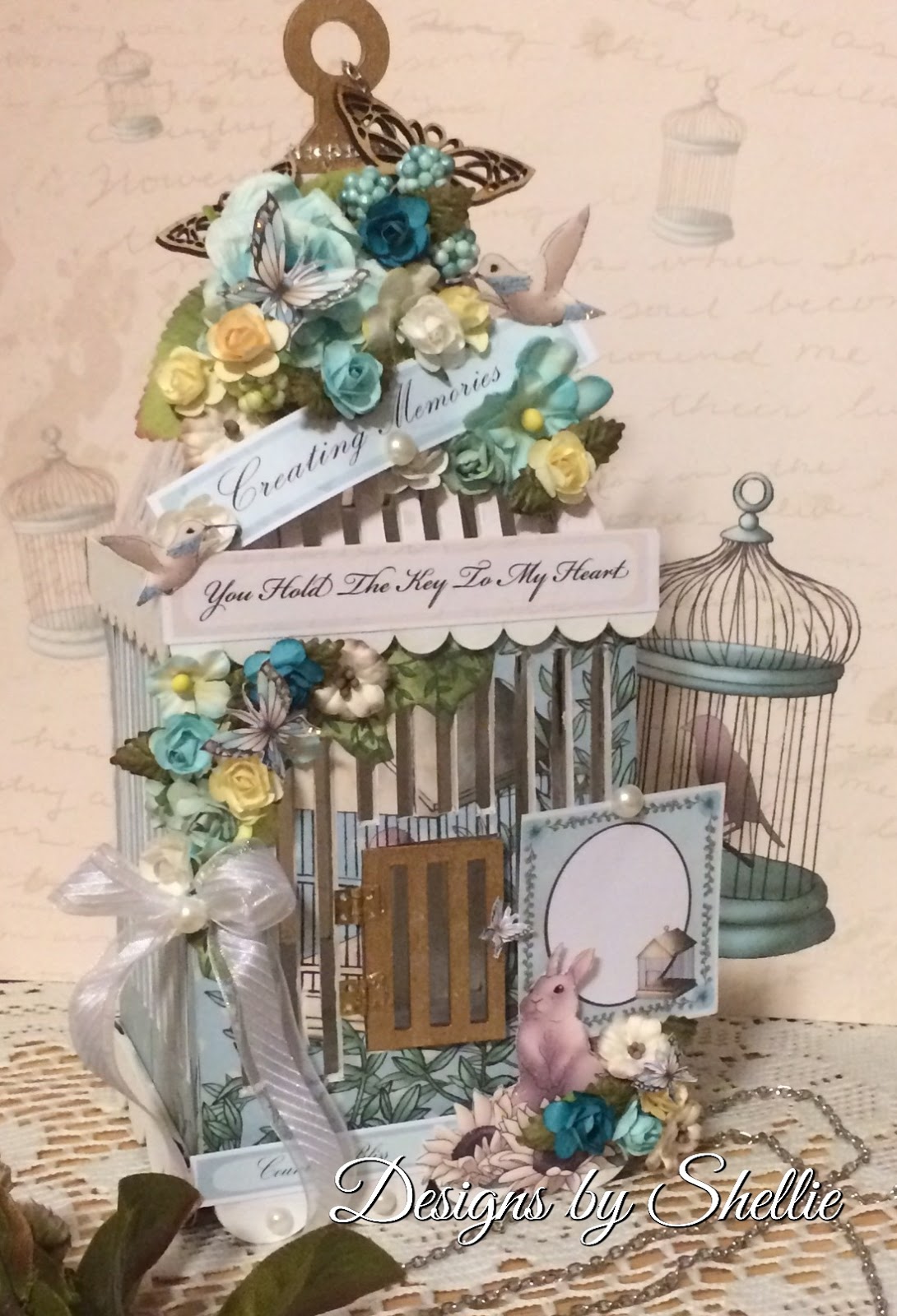 Designs by Shellie: DESIGNS BY SHELLIE COUNTRY AFFAIR BIRD CAGE MDF KIT ...