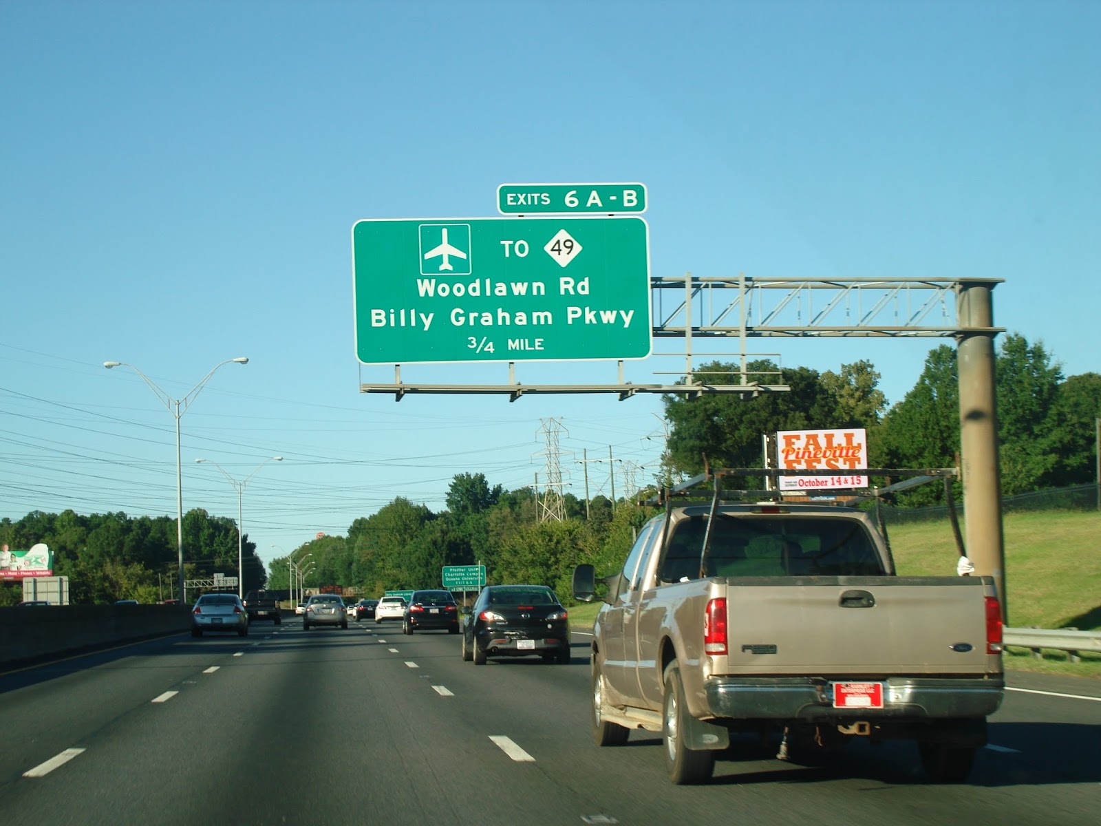 Luke's Signs: Interstate 77 - Charlotte, North Carolina