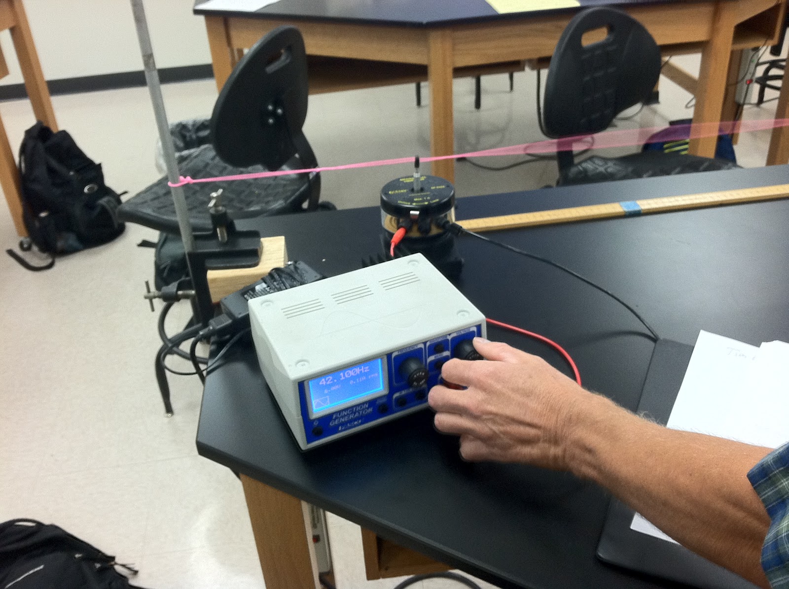 Physics 4C eperalta: Experiment 4: Standing Waves