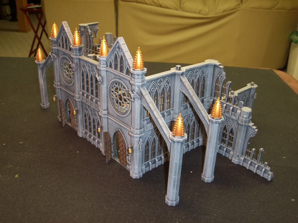 Adventures In Miniature Gaming: Painted Pegasus Hobbies Gothic City Terrain