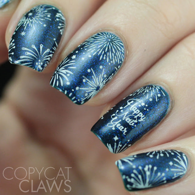 Copycat Claws: Maniology M042 Sparkling Celebration Stamping Plate Review